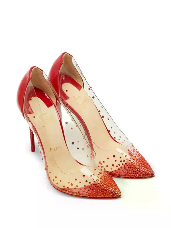 CHRISTIAN LOUBOUTIN Degrastrass Crystal Embellished Pumps