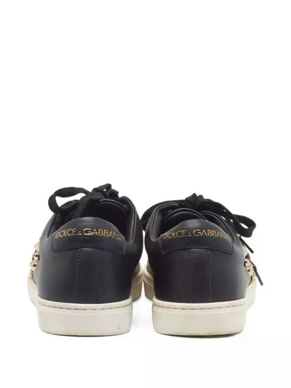 Dolce & Gabbana Portofino Heart-patch Sneakers