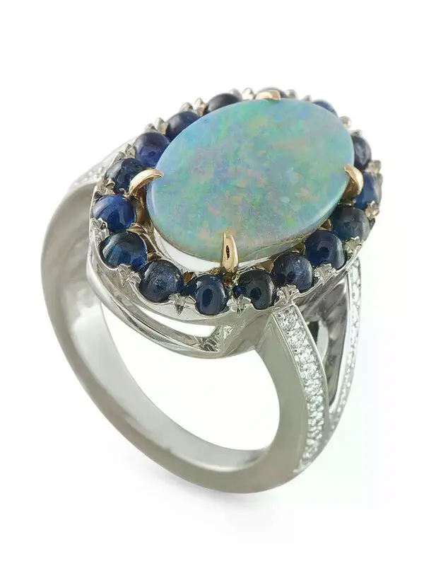 LB EXCLUSIVE Multi-stone Ring