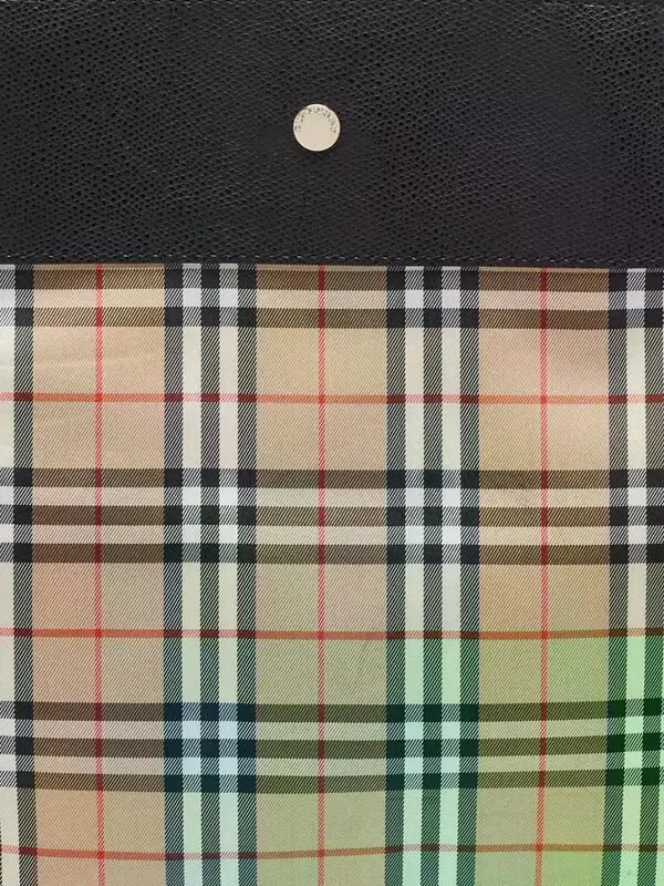 Burberry Check Pattern-print Tote Bag