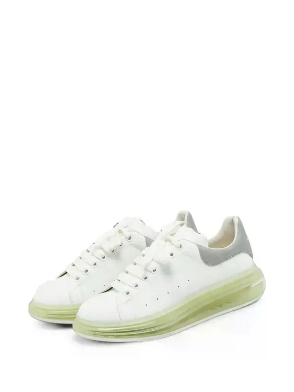 Alexander McQueen Oversized Lace-up Sneakers - White