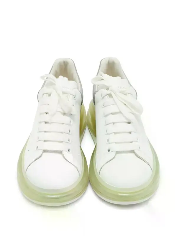 Alexander McQueen Oversized Lace-up Sneakers - White
