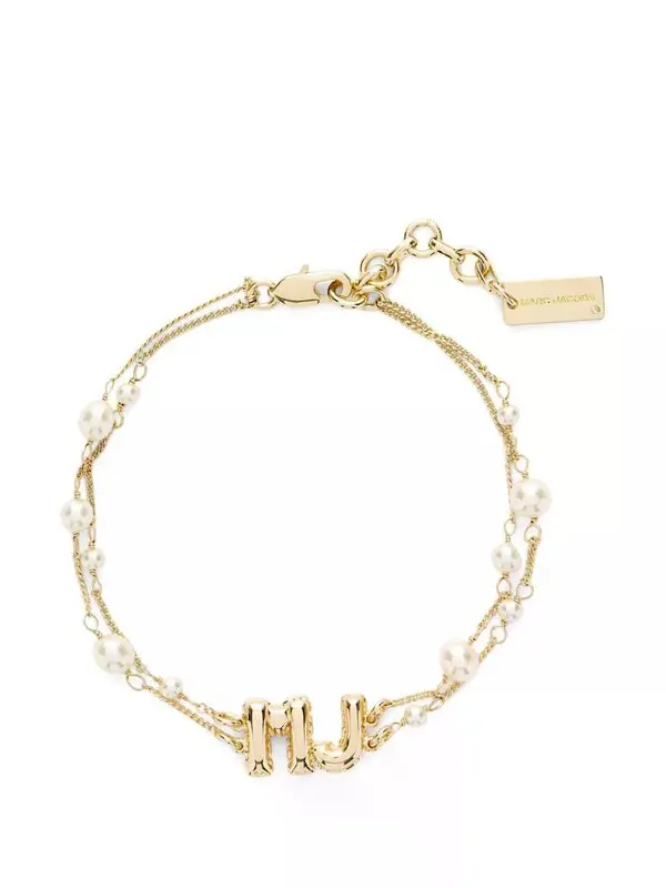 Marc Jacobs The Pearl Mj Balloon Bracelet - Gold