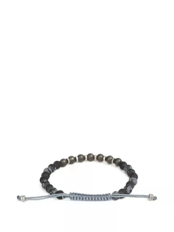 Tateossian Beaded Drawstring Bracelet
