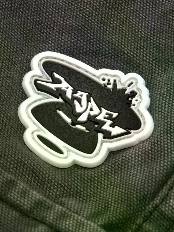 AAPE BY *A BATHING APE Logo Patch Cargo Trousers