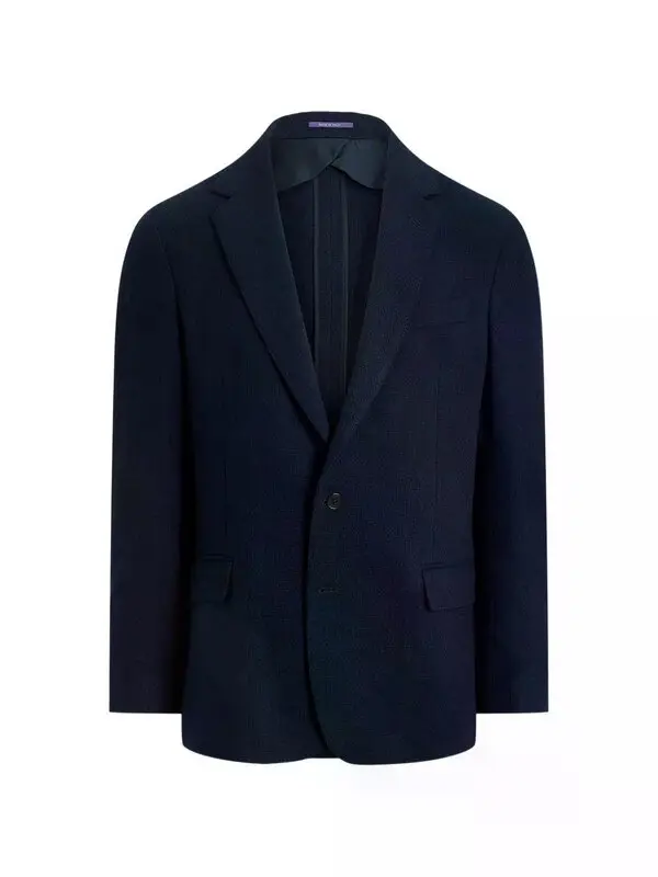 Ralph Lauren Purple Label Hadley Textured Jacket - Blue