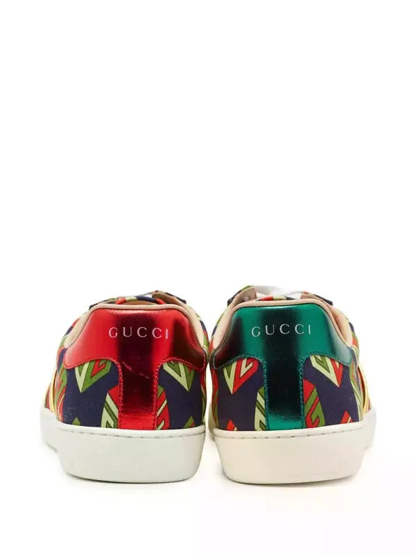Gucci Ace Web Detail Sneakers