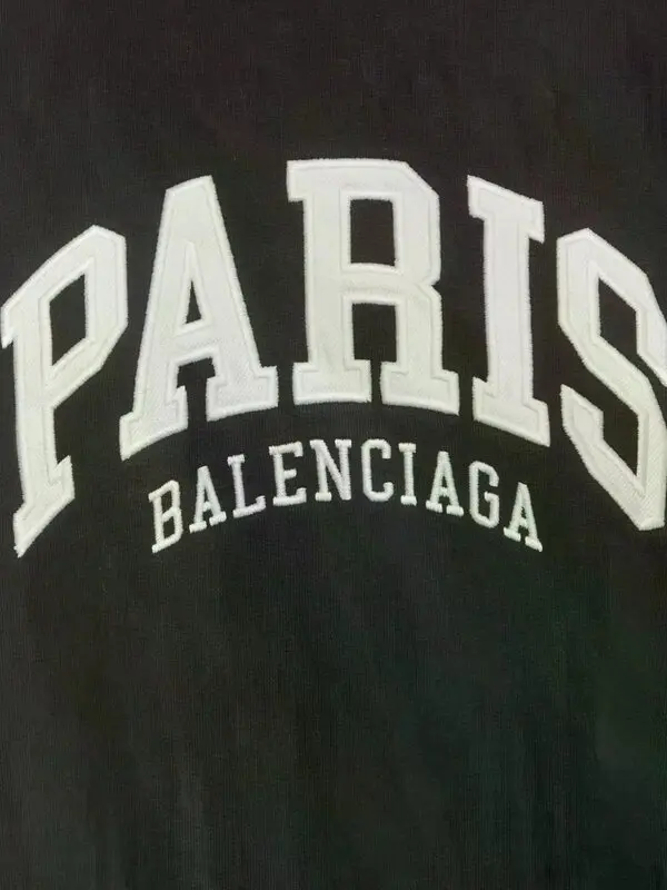 Balenciaga Unifit Logo-embroidered Sweatshirt