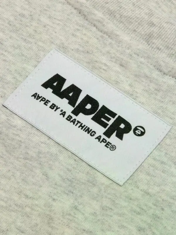 AAPE BY *A BATHING APE Logo-patch Long-sleeve T-shirt