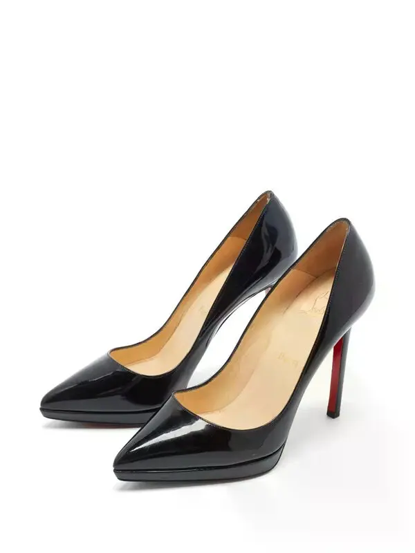 CHRISTIAN LOUBOUTIN Pigalle Plato Platform Pumps - Black