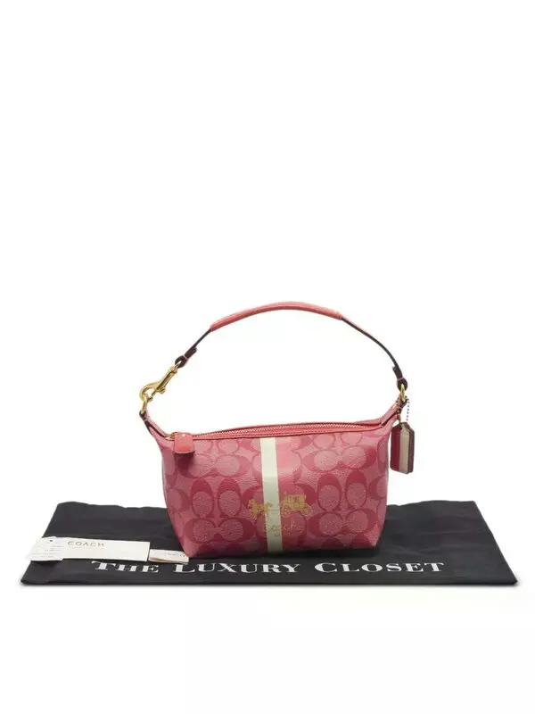COACH Heritage Striped Shoulder Bag
