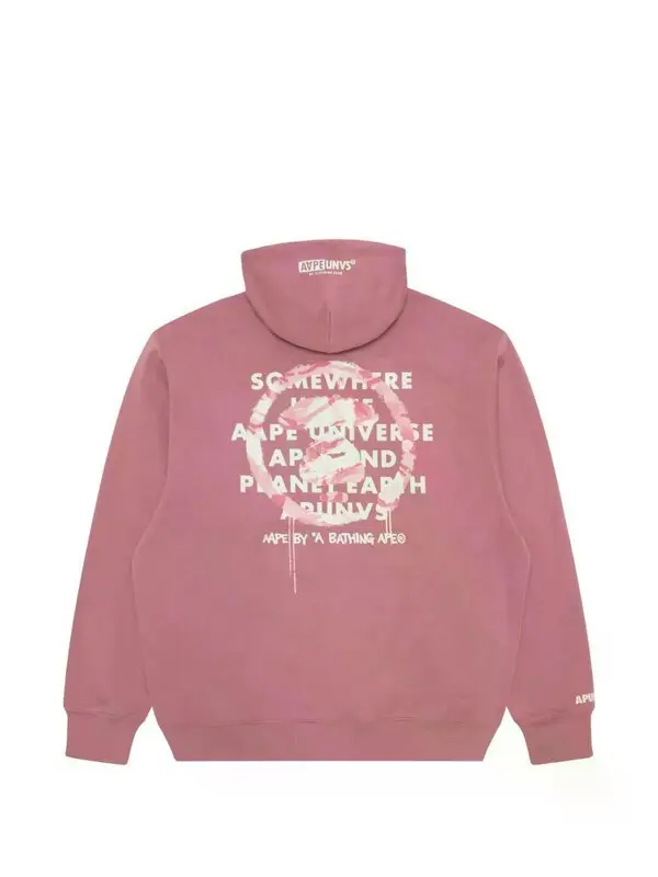 AAPE BY *A BATHING APE Logo-print Zip-up Hoodie