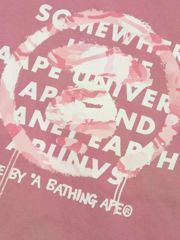 AAPE BY *A BATHING APE Logo-print Zip-up Hoodie