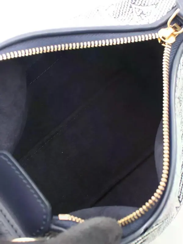 LOUIS VUITTON 2021-2026 Monogram Jacquard Side Trunk Mm Satchel - Blue