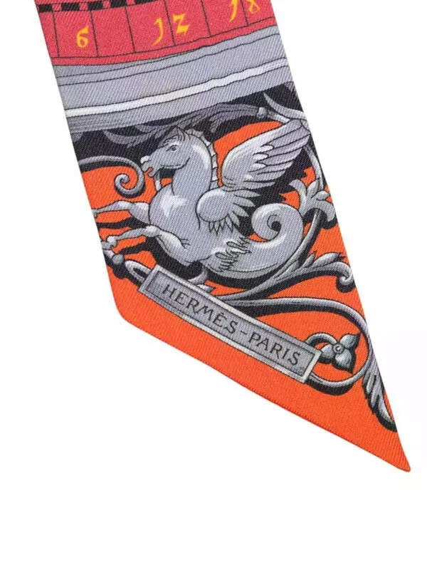 Hermès 2000-2026 Astrologie Silk Twilly Scarf Scarves