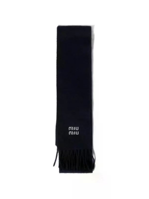 Miu Miu Cashmere Scarf - Blue