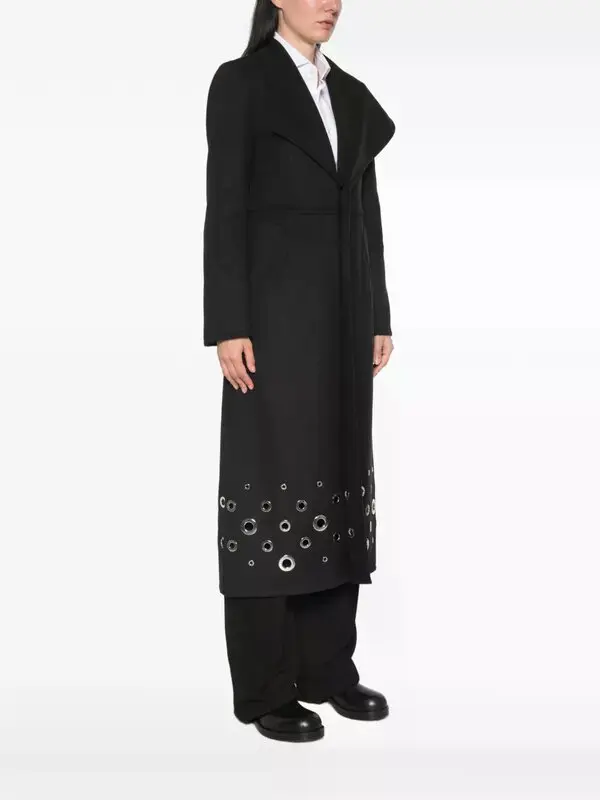 Proenza Schouler Alix Eyelet Embellished Coat