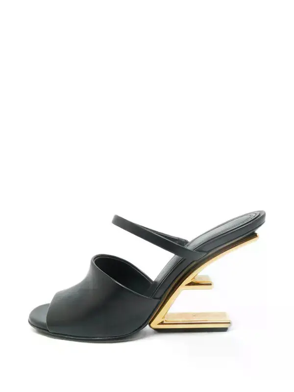 Fendi First Sculptural Sandals - Black