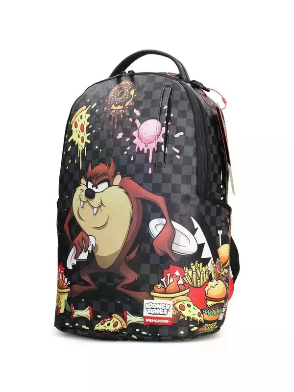 SPRAYGROUND X Looney Tunes Tazmanian Devil Lunch Break Backpack - Black