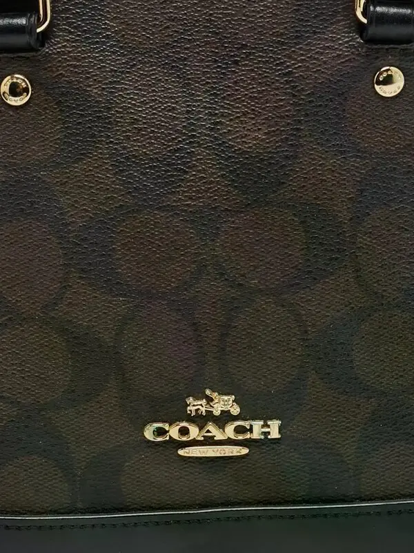 COACH Mini Sierra Monogram Tote Bag