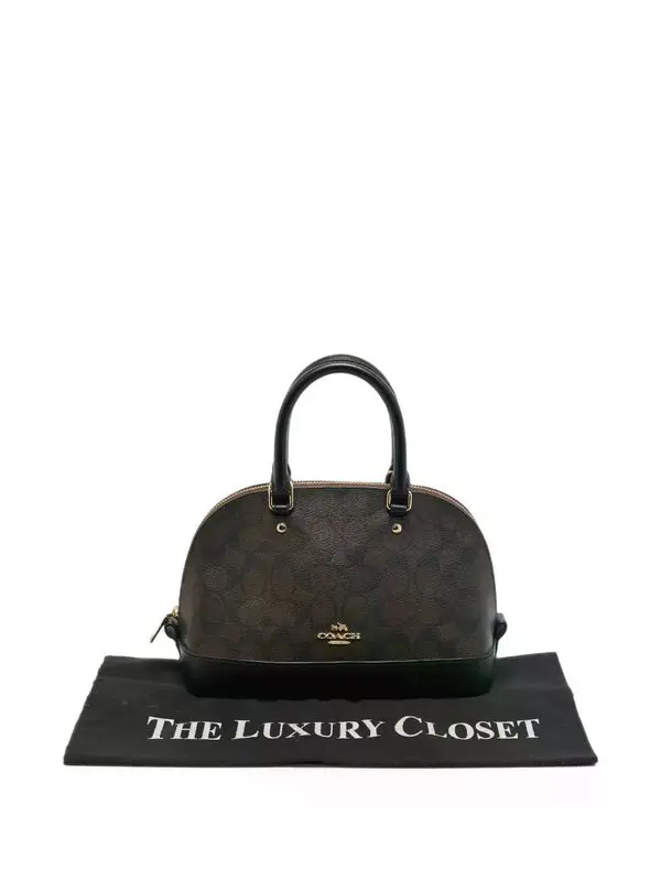 COACH Mini Sierra Monogram Tote Bag