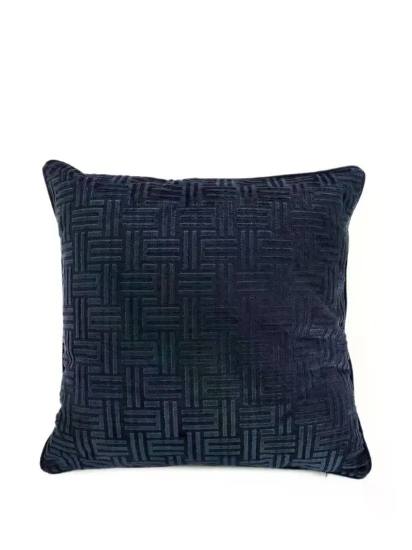 Etro Monogram Cushion - Blue