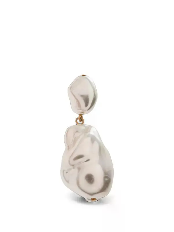 Cult Gaia Marjorie Faux-pearl Drop Earrings - Silver
