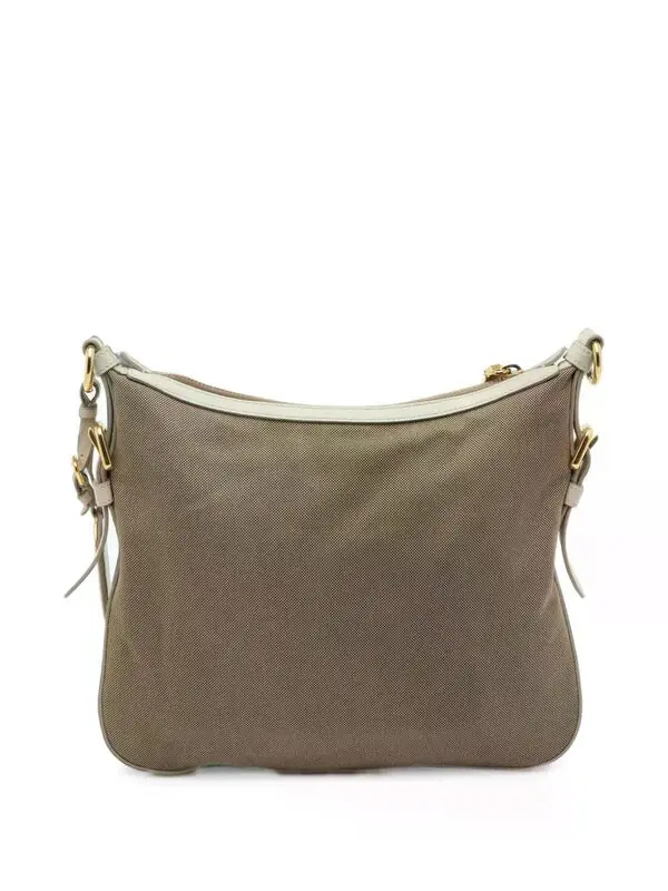 Prada Logo Print Crossbody Bag