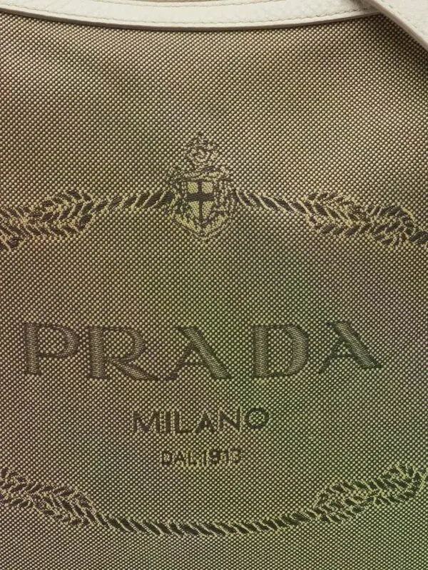 Prada Logo Print Crossbody Bag