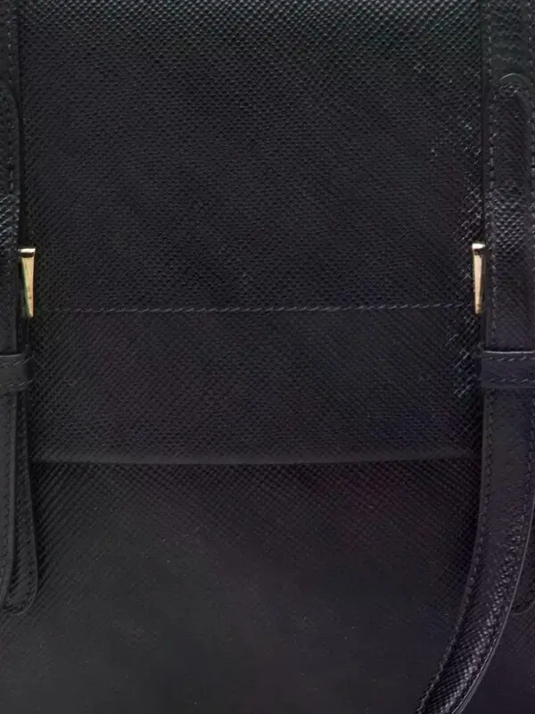 Prada Saffiano Turn-lock Tote Bag