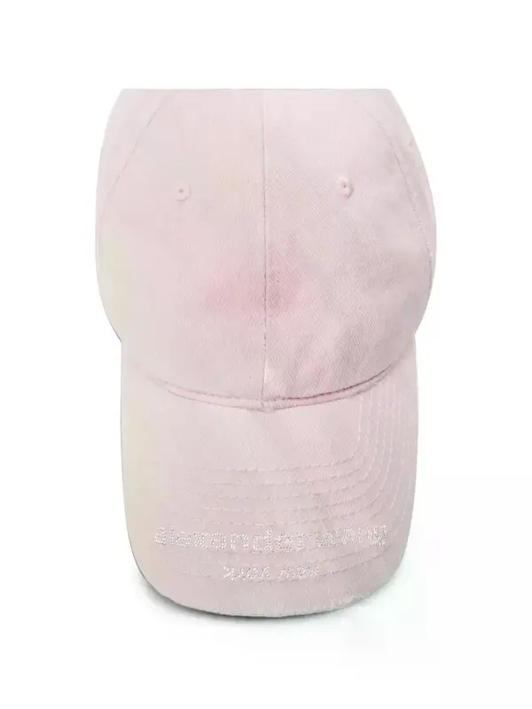 Alexander Wang Crystal Hotfix-logo Twill Baseball Cap