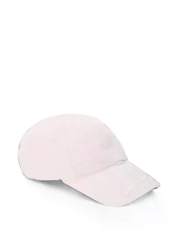 Alexander Wang Crystal Hotfix-logo Twill Baseball Cap - Pink