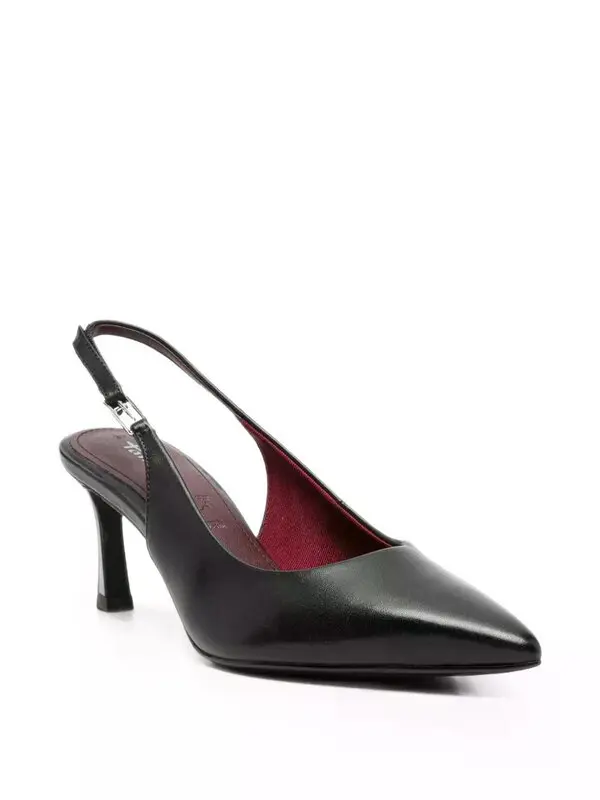 TAMARIS Pointed-toe Slingback Heeled Pumps