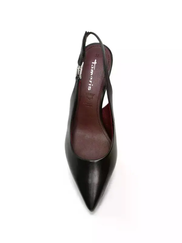 TAMARIS Pointed-toe Slingback Heeled Pumps