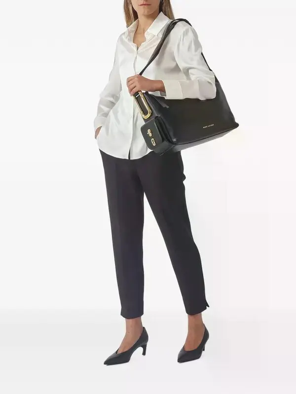 Marc Jacobs Logo-print Leather Shoulder Bag