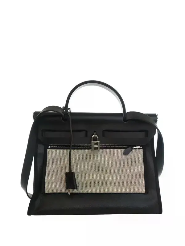 Hermès 2017 Toile H Berline Herbag Zip 31 Satchel