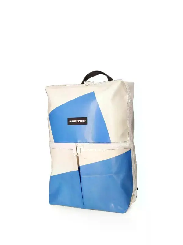 FREITAG Color-blocked Backpack - White