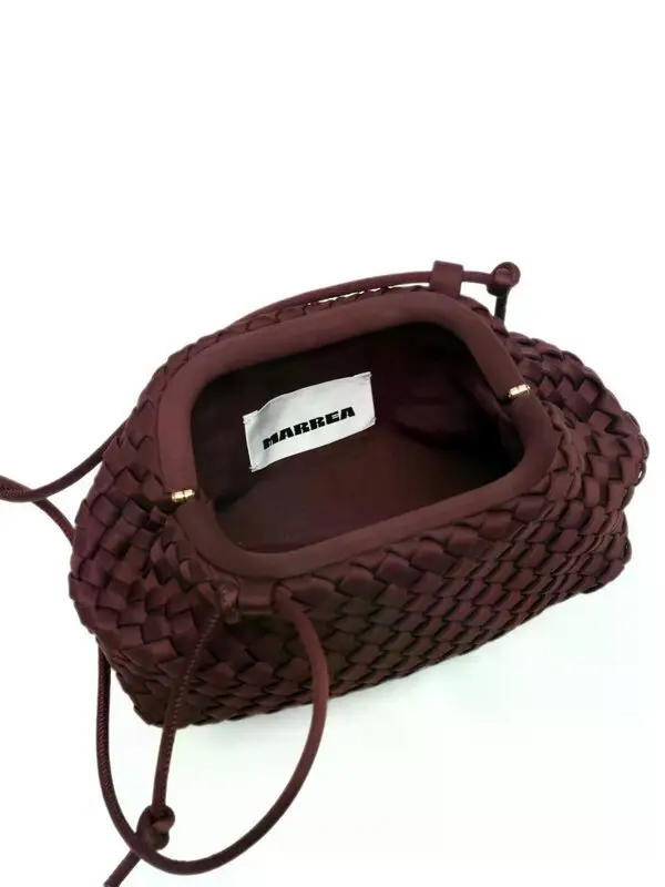 MARREA Woven Drawstring Clutch Bag