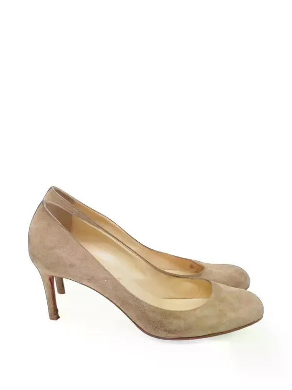 CHRISTIAN LOUBOUTIN Suede Pumps - Neutrals