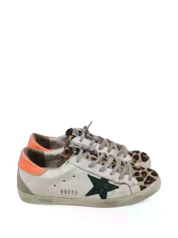GOLDEN GOOSE 2020 Super-star Leopard-print Sneakers