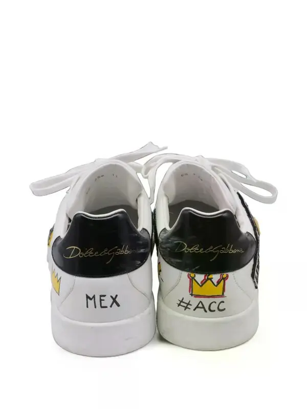 Dolce & Gabbana Portofino Patch Sneakers
