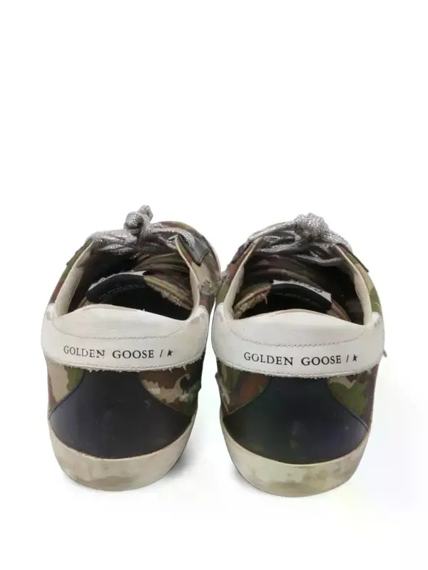 GOLDEN GOOSE 2020 Camouflage Super-star Sneakers