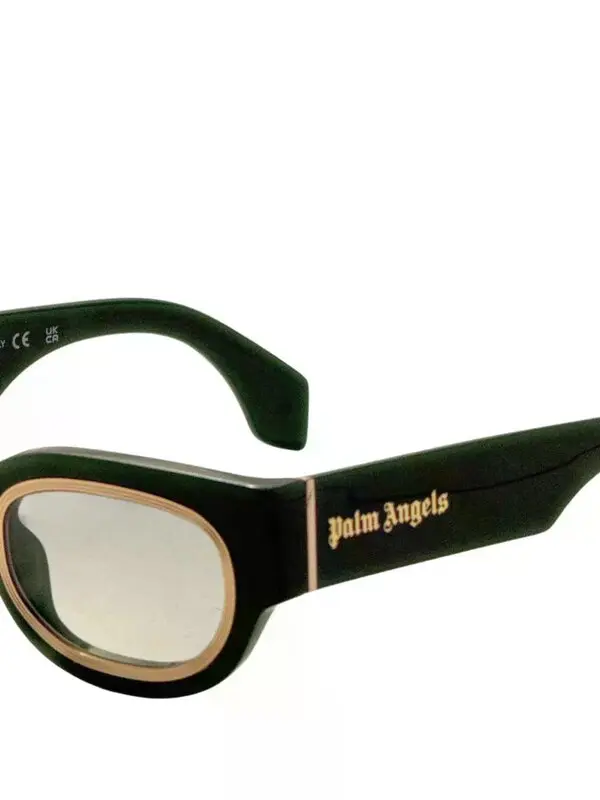 Palm Angels Pier Oval-frame Sunglasses