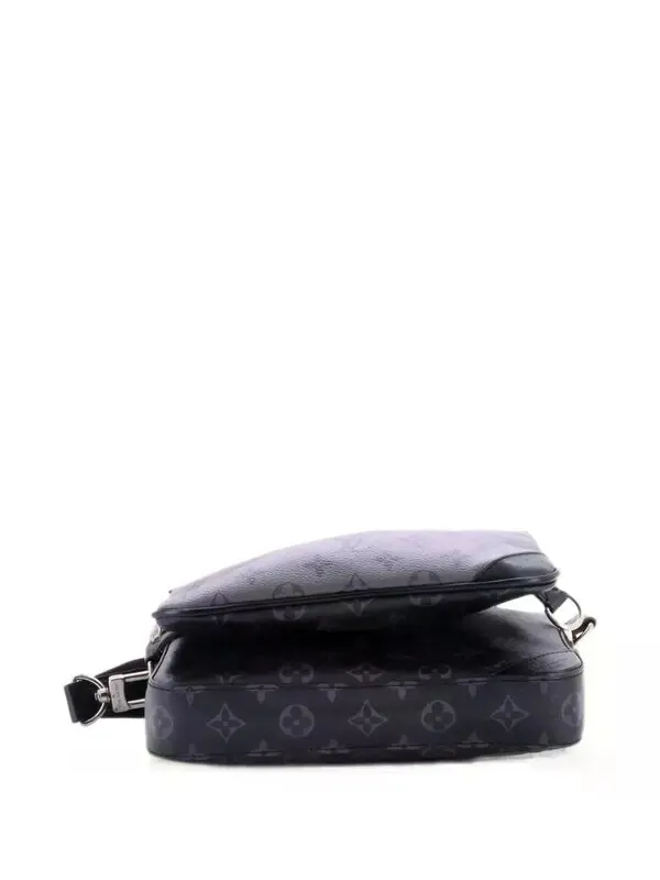 LOUIS VUITTON Trio Messenger Bag Reverse Monogram Eclipse Canvas Crossbody Bag - Black