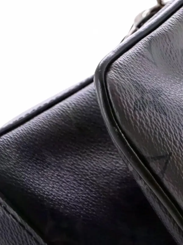 LOUIS VUITTON Trio Messenger Bag Reverse Monogram Eclipse Canvas Crossbody Bag