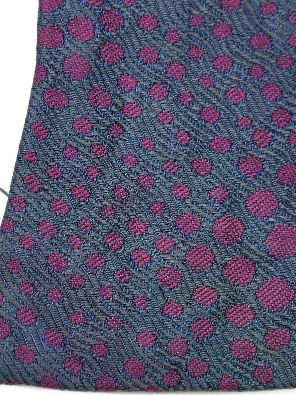 Hermès Dotted Waves Jacquard Bow Tie