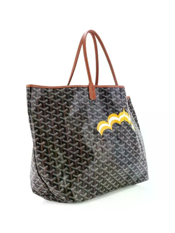 Goyard Saint Louis Printed Coated Canvas Gm Tote Bag - Brown