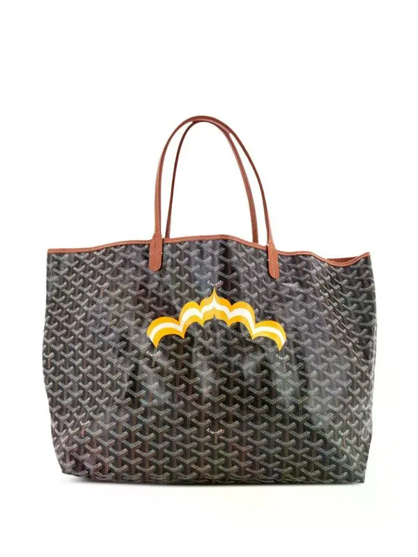Goyard Saint Louis Printed Coated Canvas Gm Tote Bag - Brown