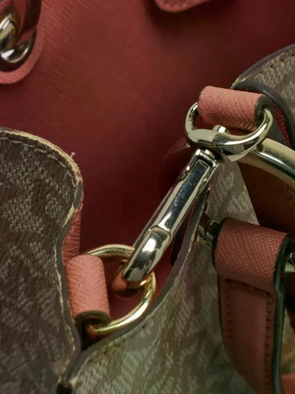 Dkny Monogram Coated Canvas Tote Bag
