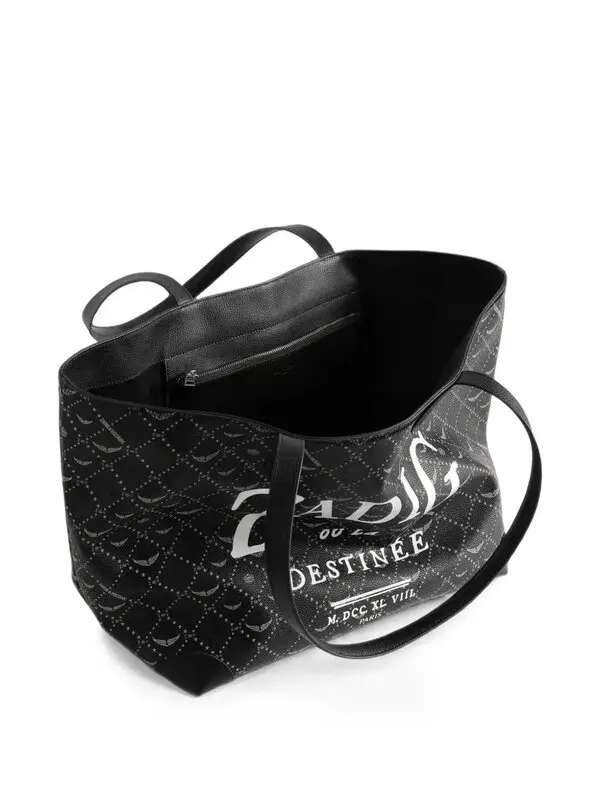Zadig&Voltaire Z Shopper Xl Monogram Bag - Black